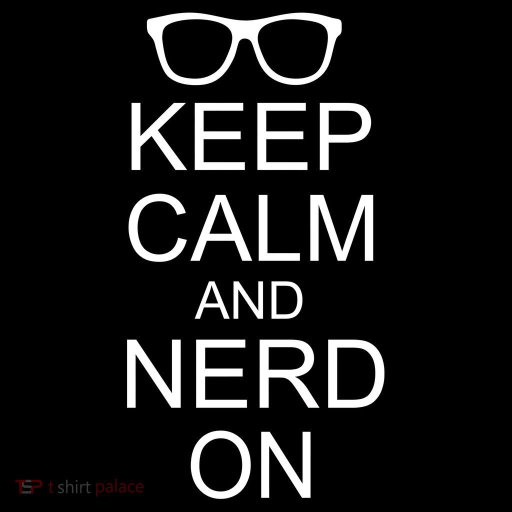 Keep Calm and Nerd On Full Zip Hoodie | TShirtPalace