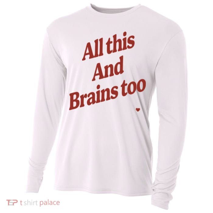 Kristin Jones All This And Brains Too Cooling Performance Long Sleeve ...