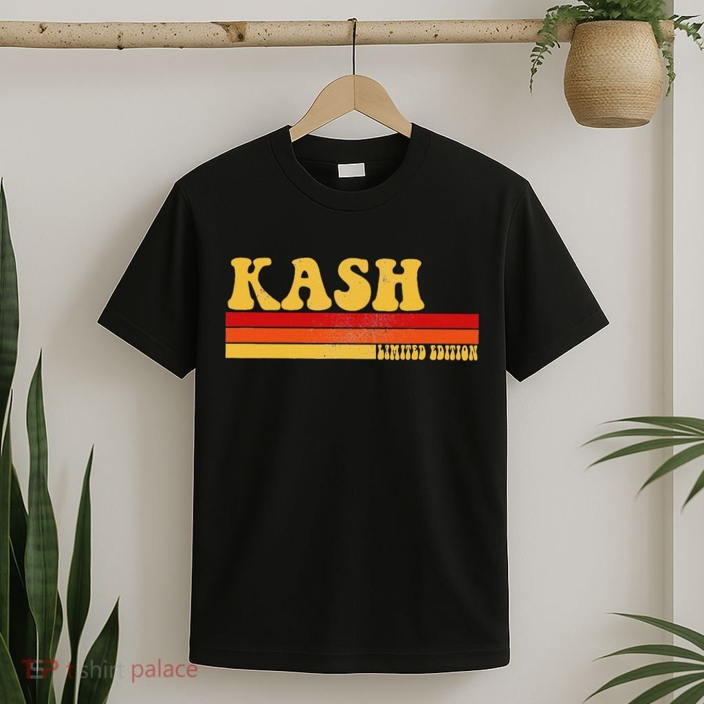 Kash Name Personalized Idea Retro Vintage Kash T-Shirt | TShirtPalace