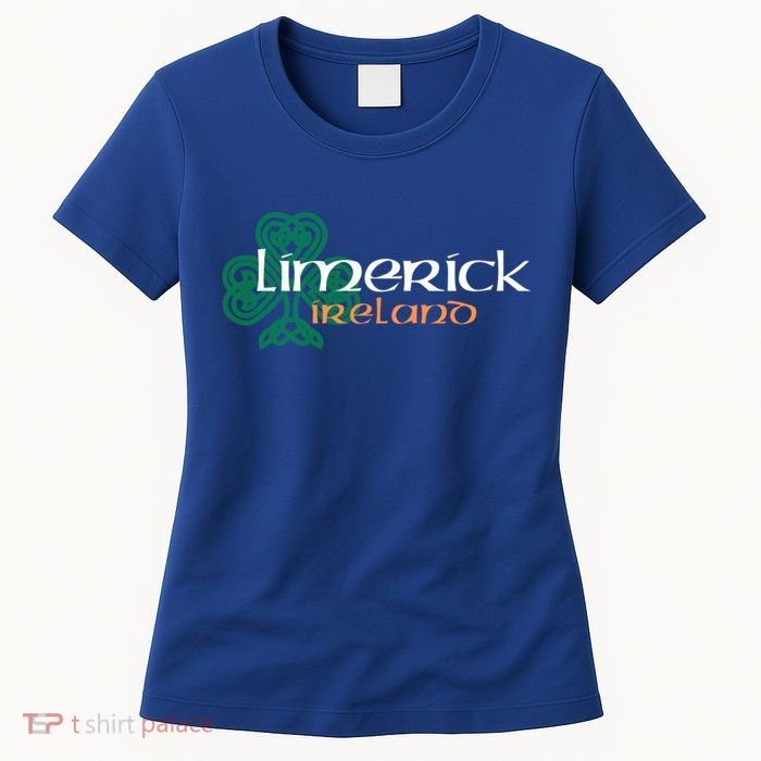 Limerick Irish American Celtic Shamrock Cool Gift Women's T-Shirt ...
