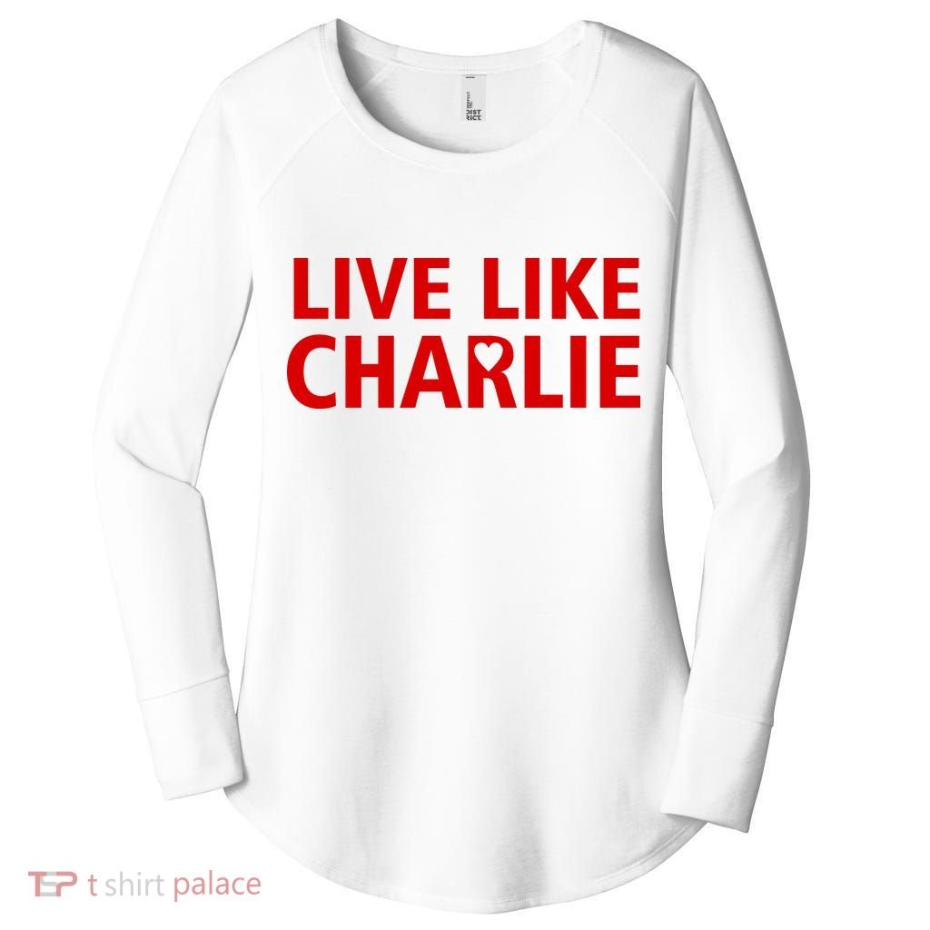 Live Like Charlie Kirk Love Support Women's Perfect Tri Tunic Long ...