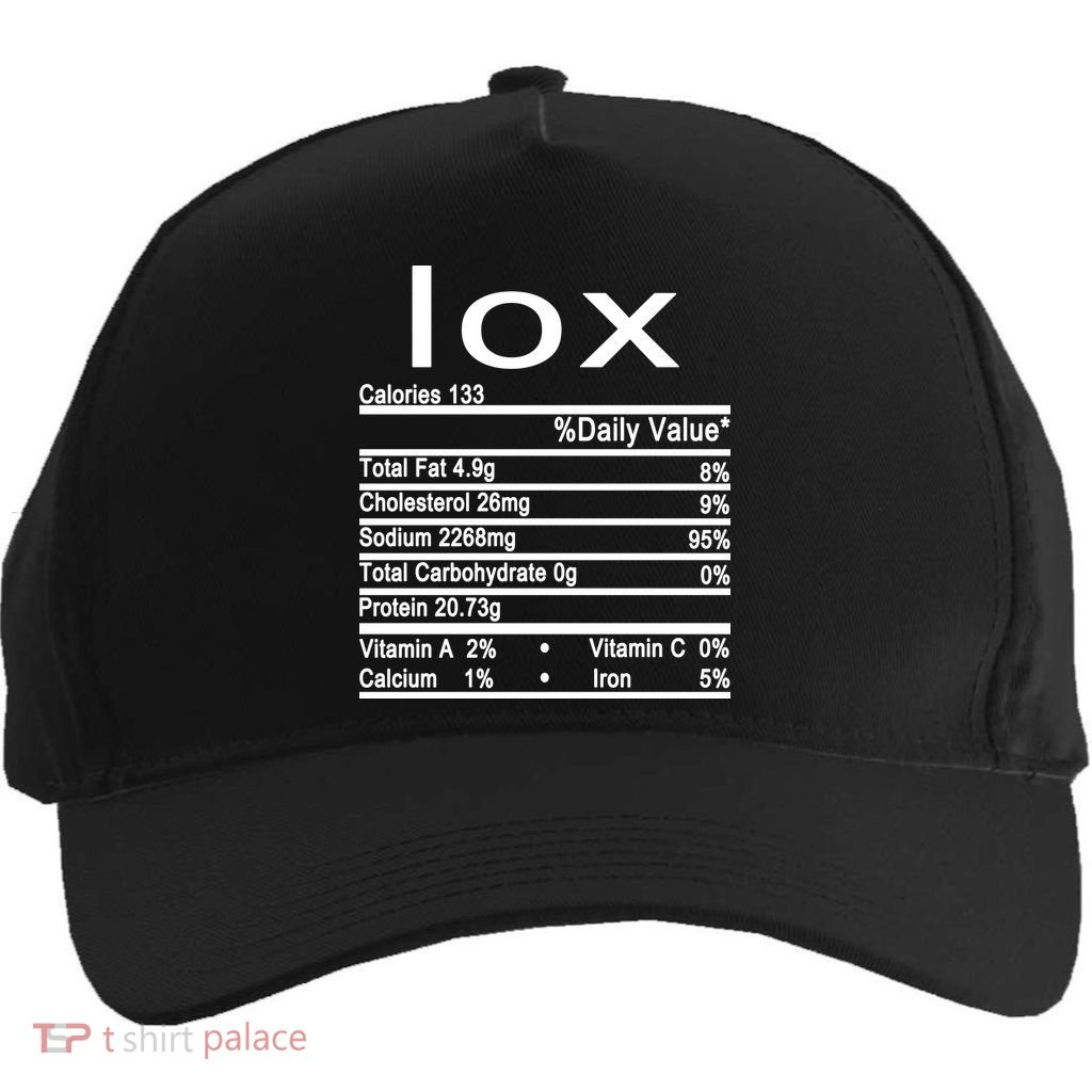 Lox Nutrition Facts Label Five-Panel Snapback Cap | TShirtPalace