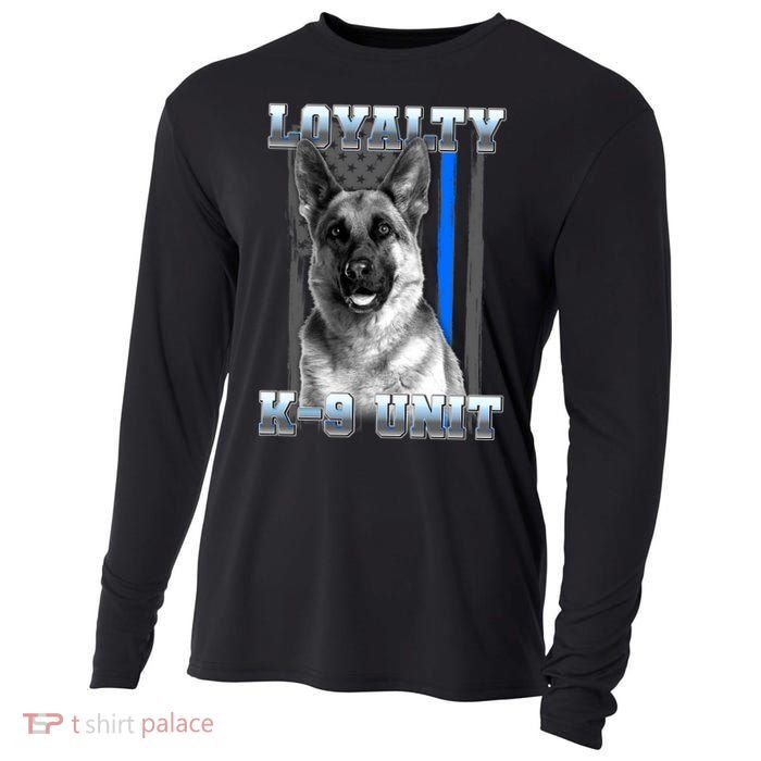 Loyalty K-9 Unit German Shepard Thin Blue Line Flag Cooling Performance ...