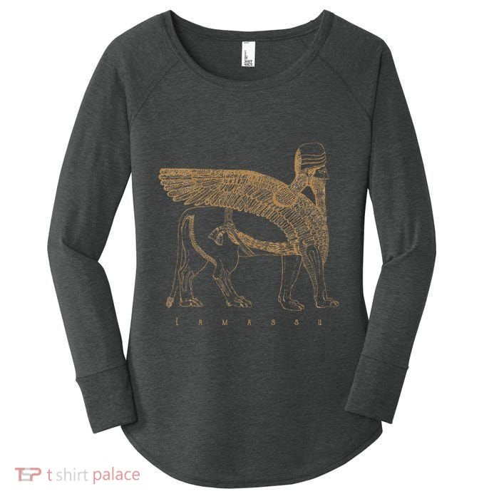Lamassu Winged Lion Assyrian Sumerian Mesopotamia Women's Perfect Tri ...