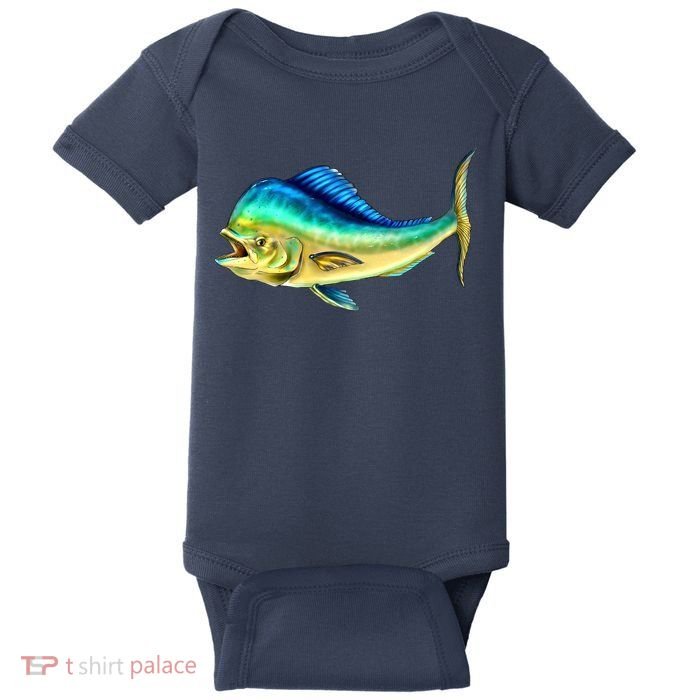 Mahi Mahi Side View Baby Bodysuit | TShirtPalace