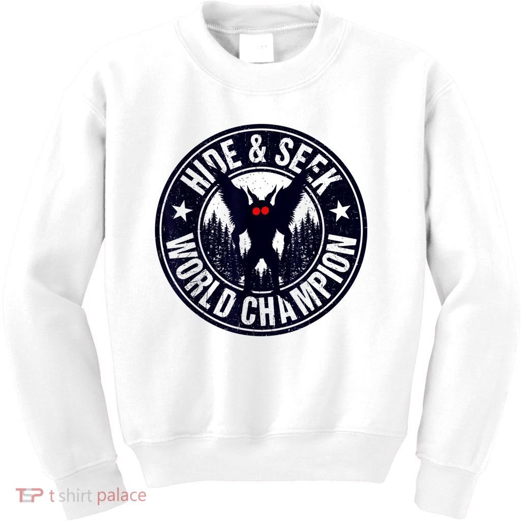 Mothman Hide And Seek World Champion Cool Mothman Silhouette Kids ...