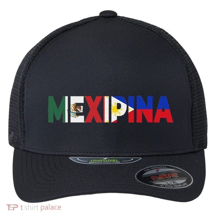Mexipina Half Mexican Filipina With Mexico Philippines Flag Flexfit ...