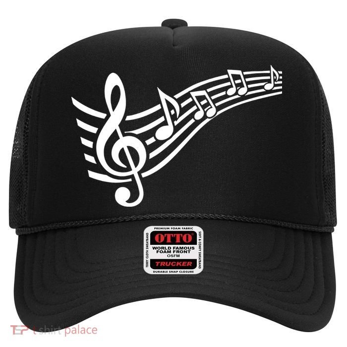 Music Notes Clef Hat | TShirtPalace