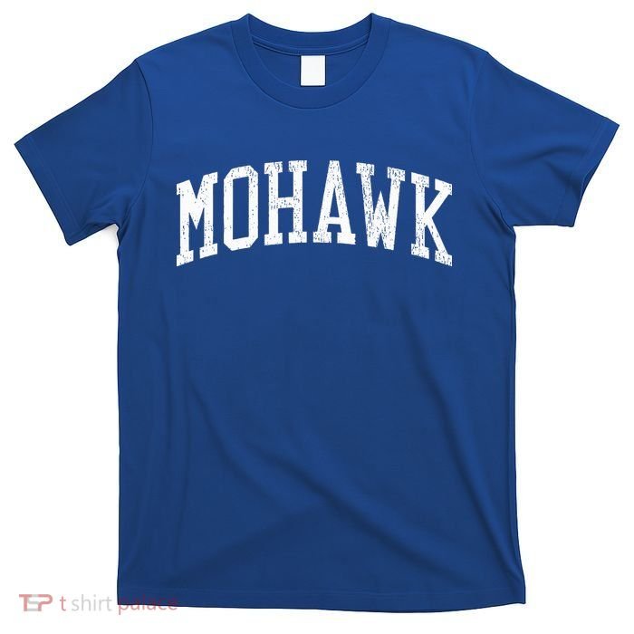 Mohawk NY Vintage Athletic Sports JS02 T-Shirt | TShirtPalace