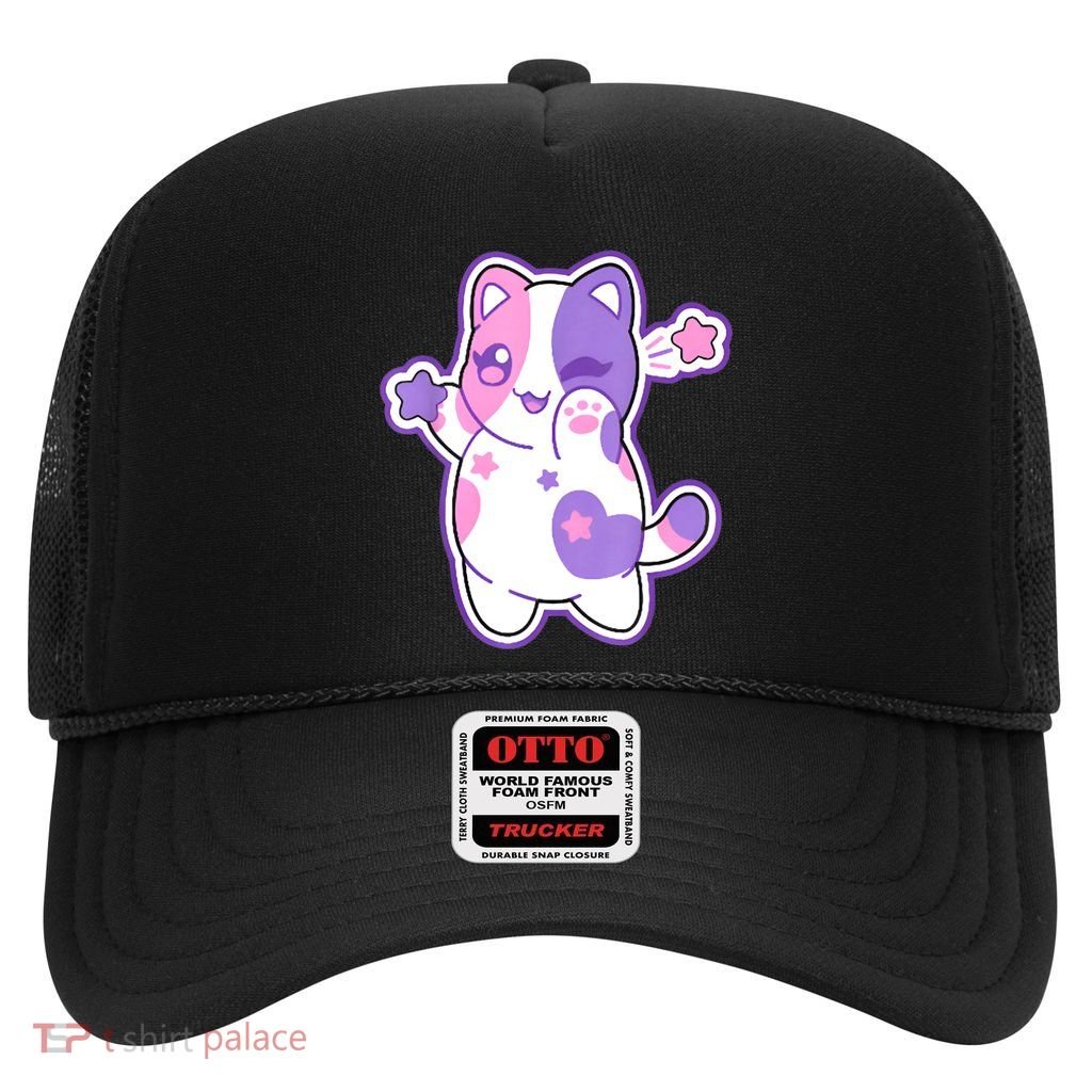 Meemeow Plush Squishy Trucker Hat | TShirtPalace