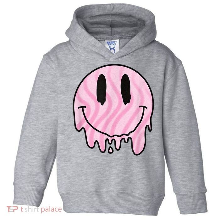 Melted Smiley Face Retro 80s Dripping Melting Happy Smile Toddler ...