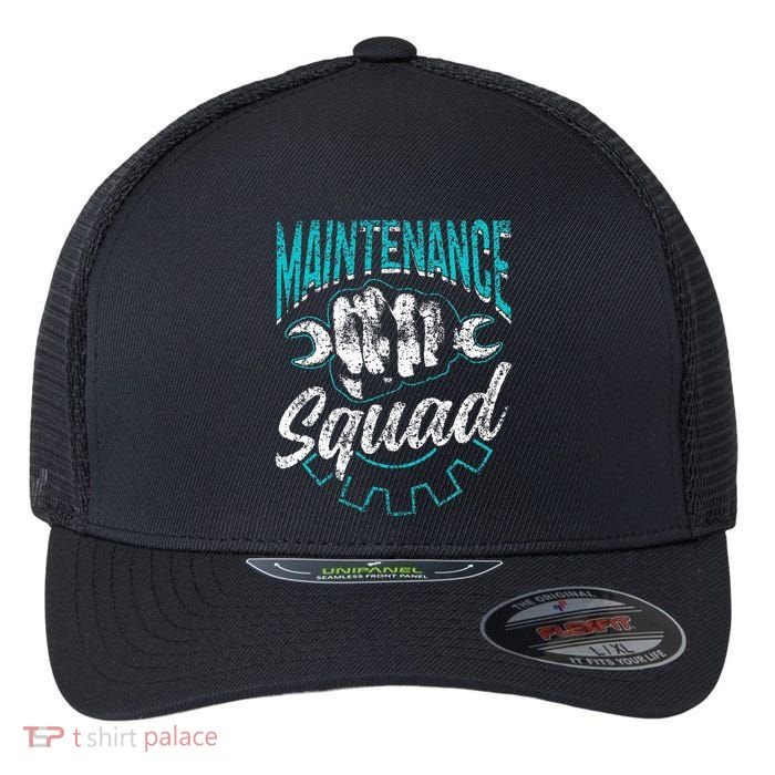 Maintenance Squad Technician Worker Maintenance Man Flexfit Unipanel ...