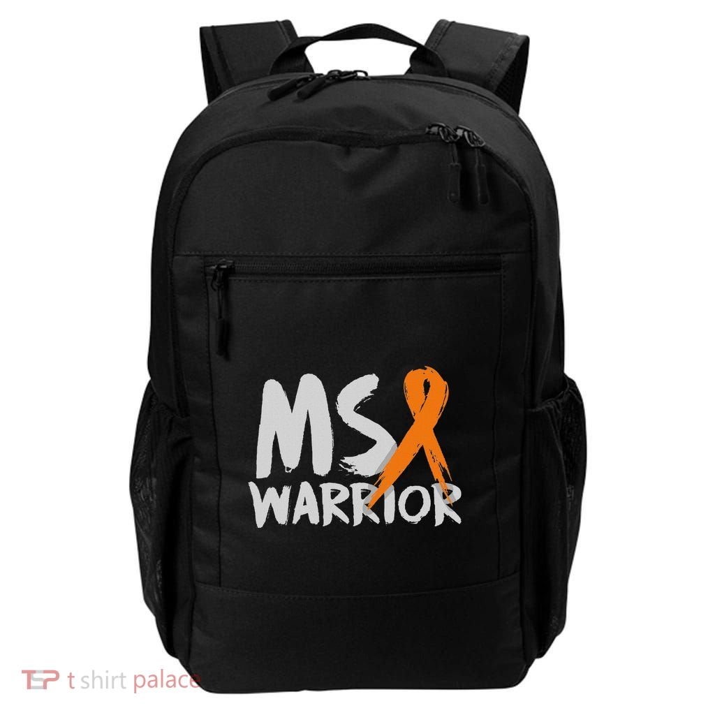 Ms Warrior Multiple Sclerosis Awareness Month Daily Commute Backpack ...