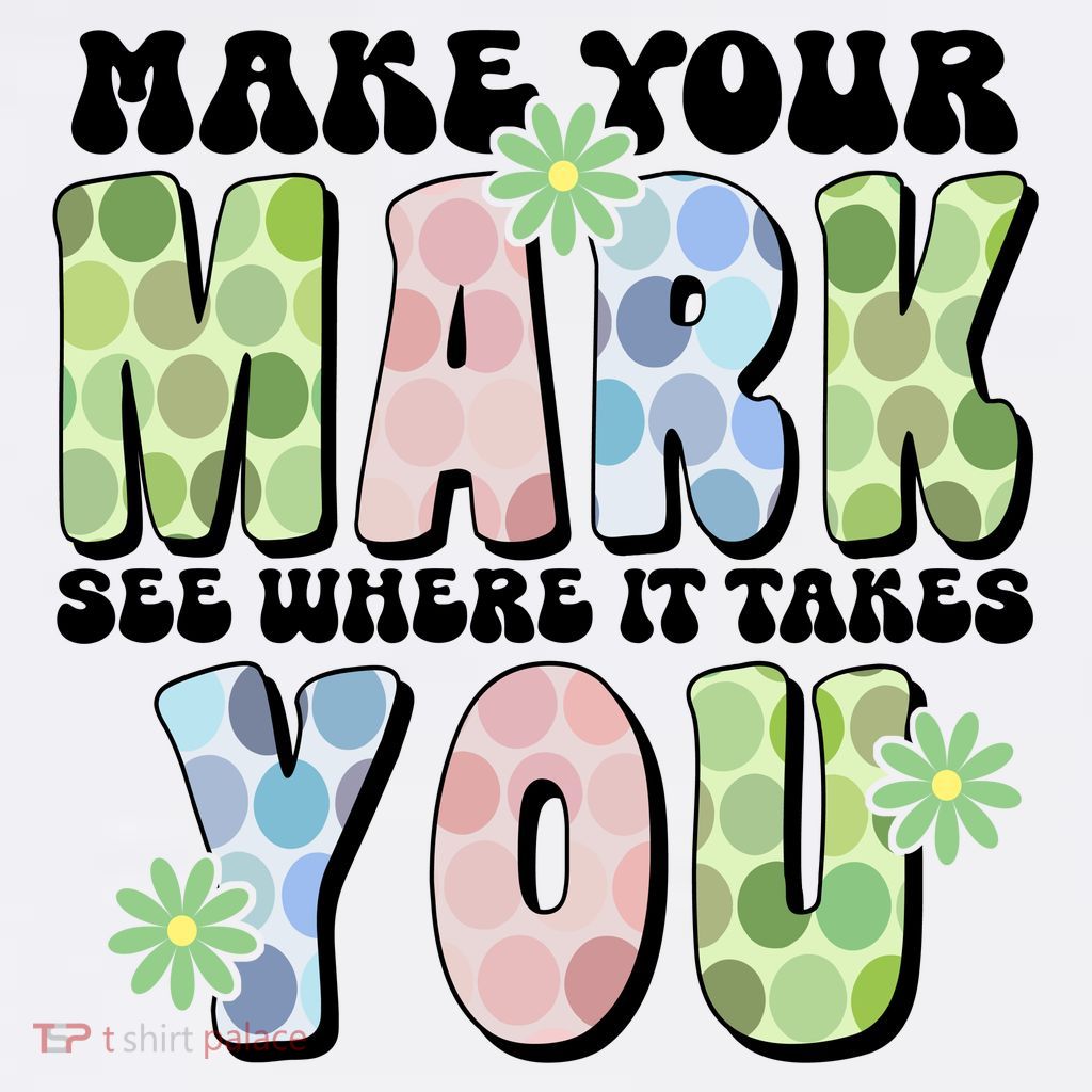 Mark Your Mark See Where It Takes You Dot Day Knit Cap Winter Beanie ...