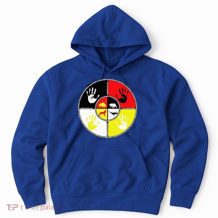 Native Americans Medicine Wheel Mmiw Hoodie | TShirtPalace