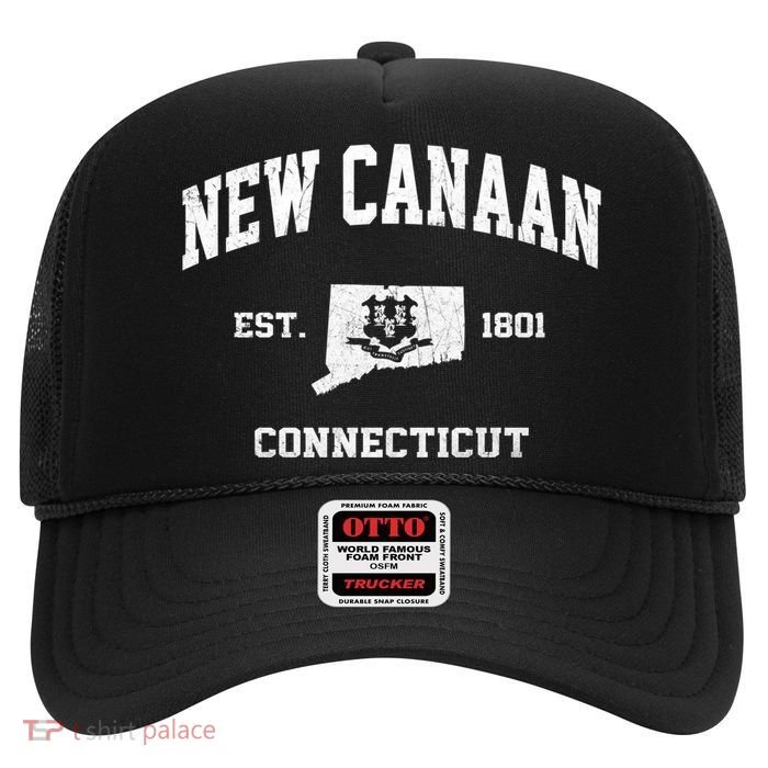 New Canaan Connecticut CT Vintage State Athletic Style Hat