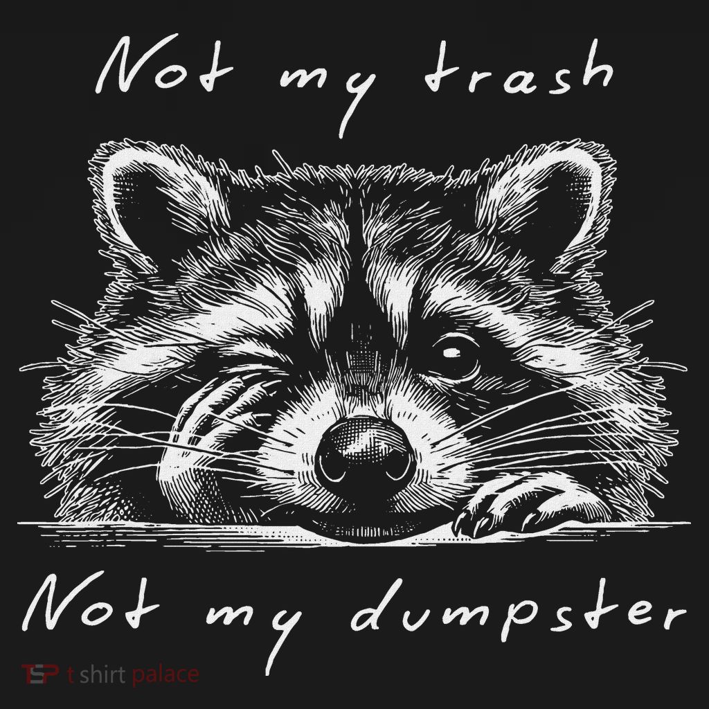Not My Trash Not My Dumpster Women's Hoodie | TShirtPalace