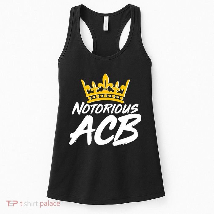 Notorious ACB Crown Amy Coney Barrett Women's Racerback Tank | TShirtPalace