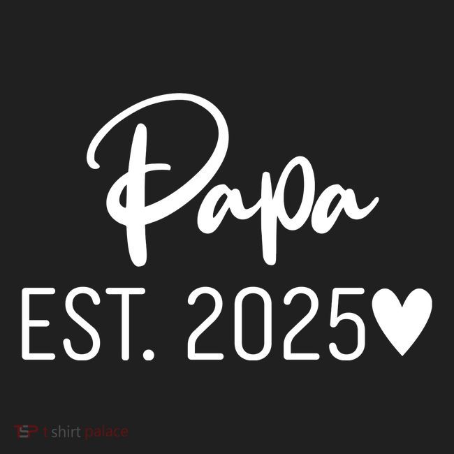 New Papa Est. 2025 Platinum Collection Golf Towel | TShirtPalace
