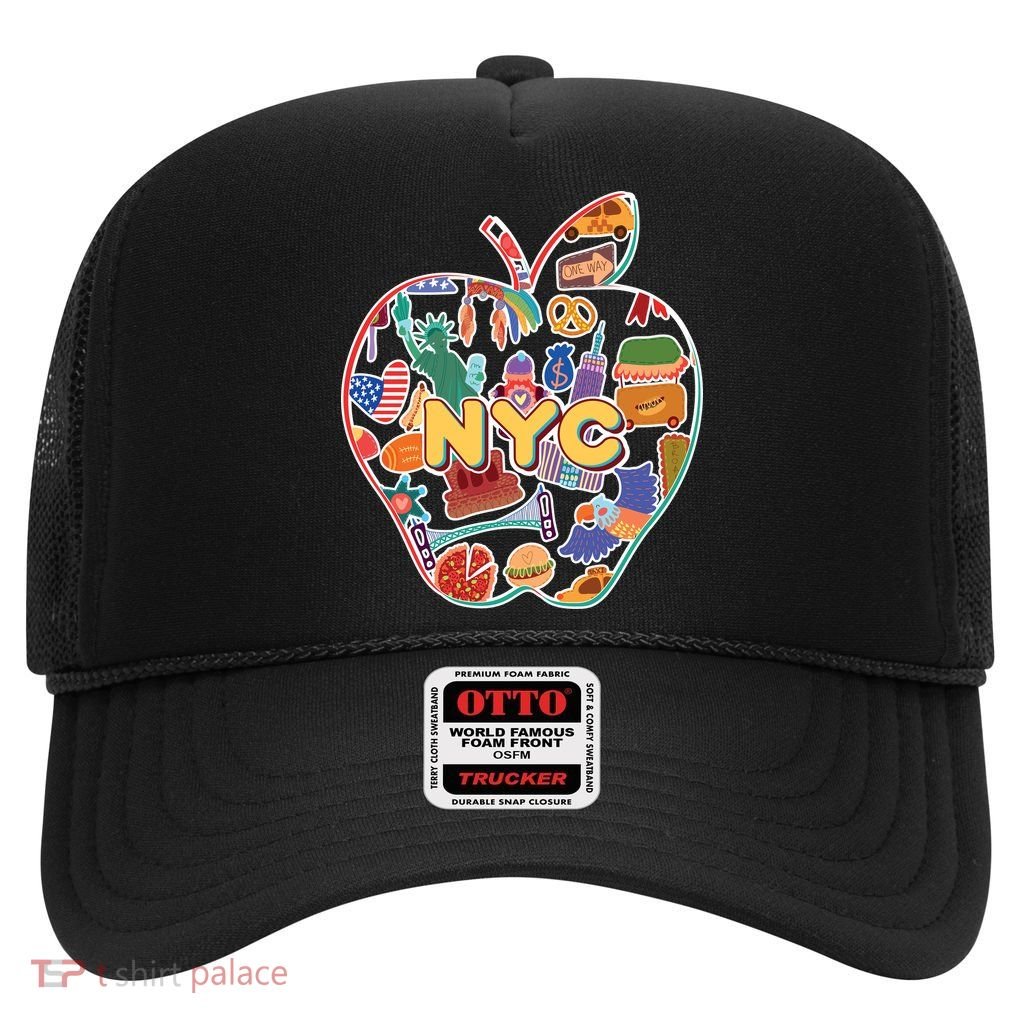 NYC Apple Doodle Hat | TShirtPalace