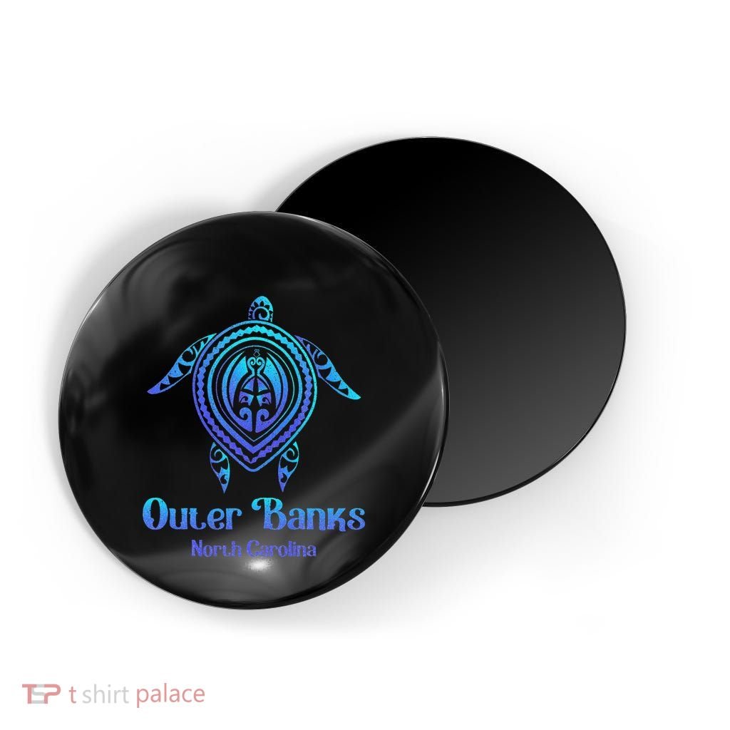 Outer Banks North Carolina Souvenir OBX NC Sea Turtle Magnet | TShirtPalace