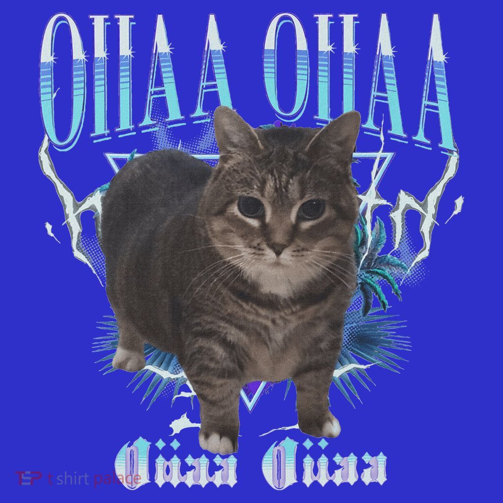 Oiia Oiia Cat Brainrot Kids Tie-Dye T-Shirt | TShirtPalace