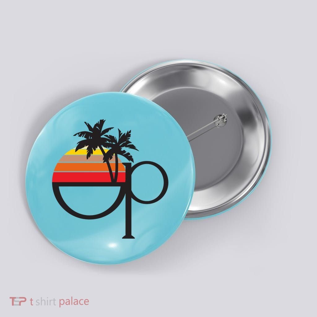 Ocean Pacific 80s Retro Sunset Button | TShirtPalace