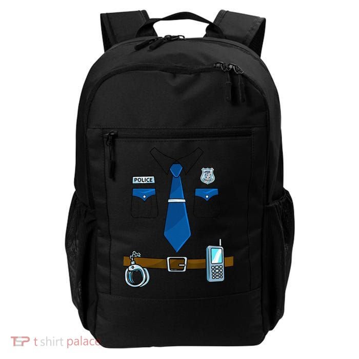 Police Costume Cop Uniform Officer Halloween Backpack | TShirtPalace