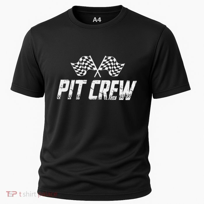 Pit Crew Race Car Cooling Performance Crew T-Shirt | TShirtPalace