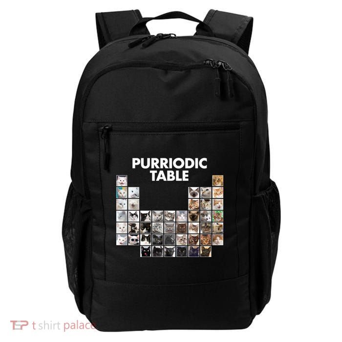 Purriodic Table Of Cats Periodic Daily Commute Backpack | TShirtPalace