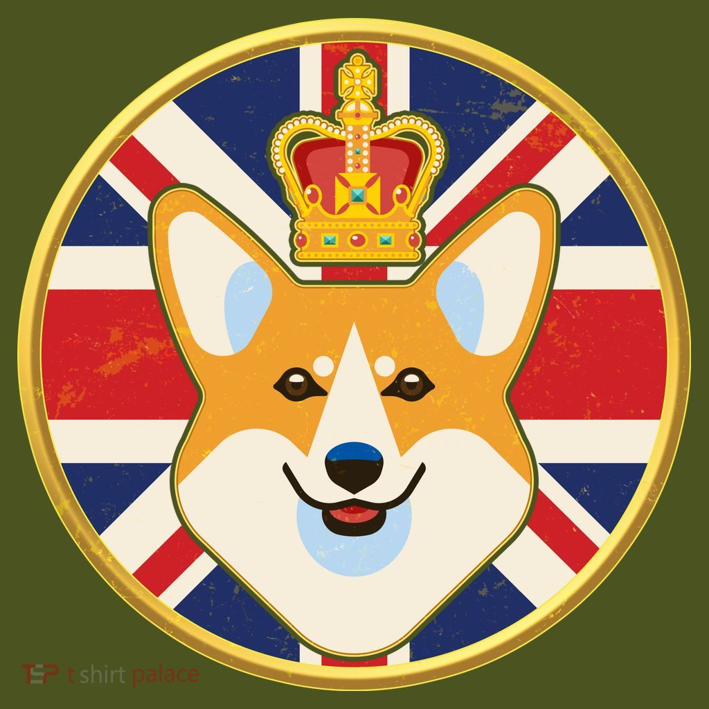 Queen Corgi Platinum Jubilee Emblem Women's Perfect Tri Rocker Tank ...