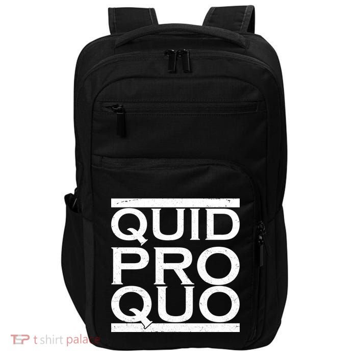 Quid Pro Quo Impact Tech Backpack | TShirtPalace
