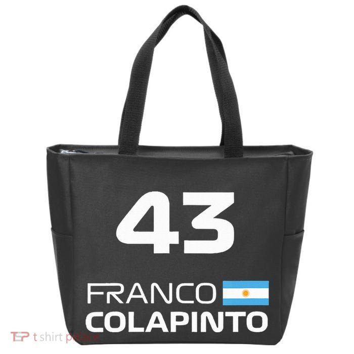 Races Formula Racing Franco Colapinto Bag | TShirtPalace