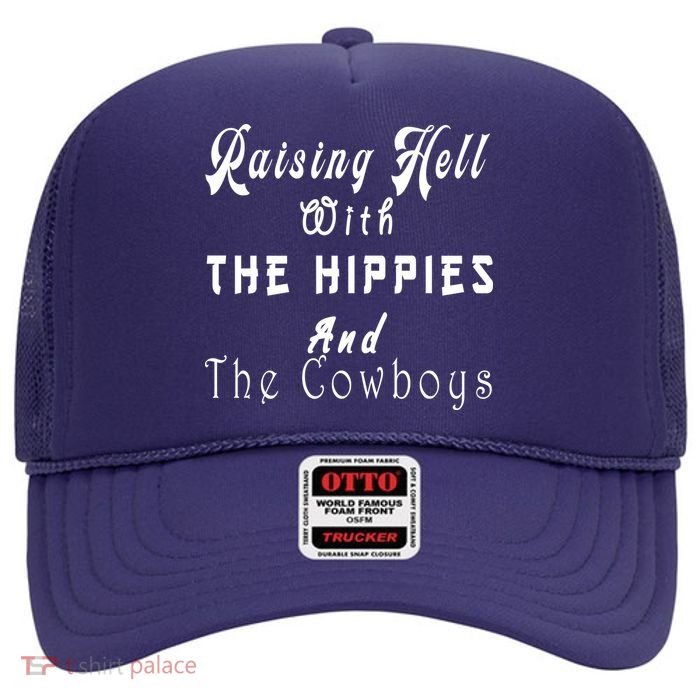 Raising Hell With The Hippies & The Cowboys Hat | TShirtPalace