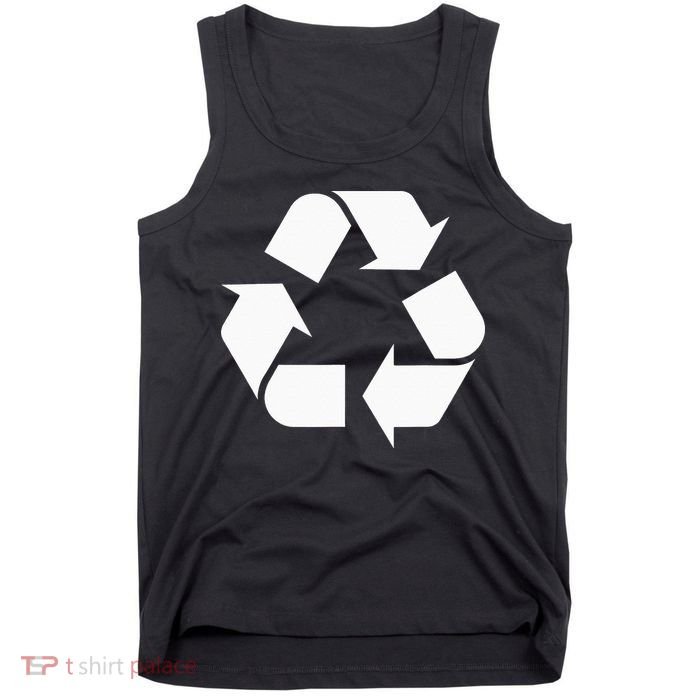 Recycling Logo Recycle Symbol Earth Day Tank Top | TShirtPalace