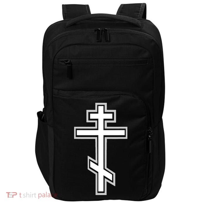Russian Orthodox Cross Crucifix Christian Impact Tech Backpack ...