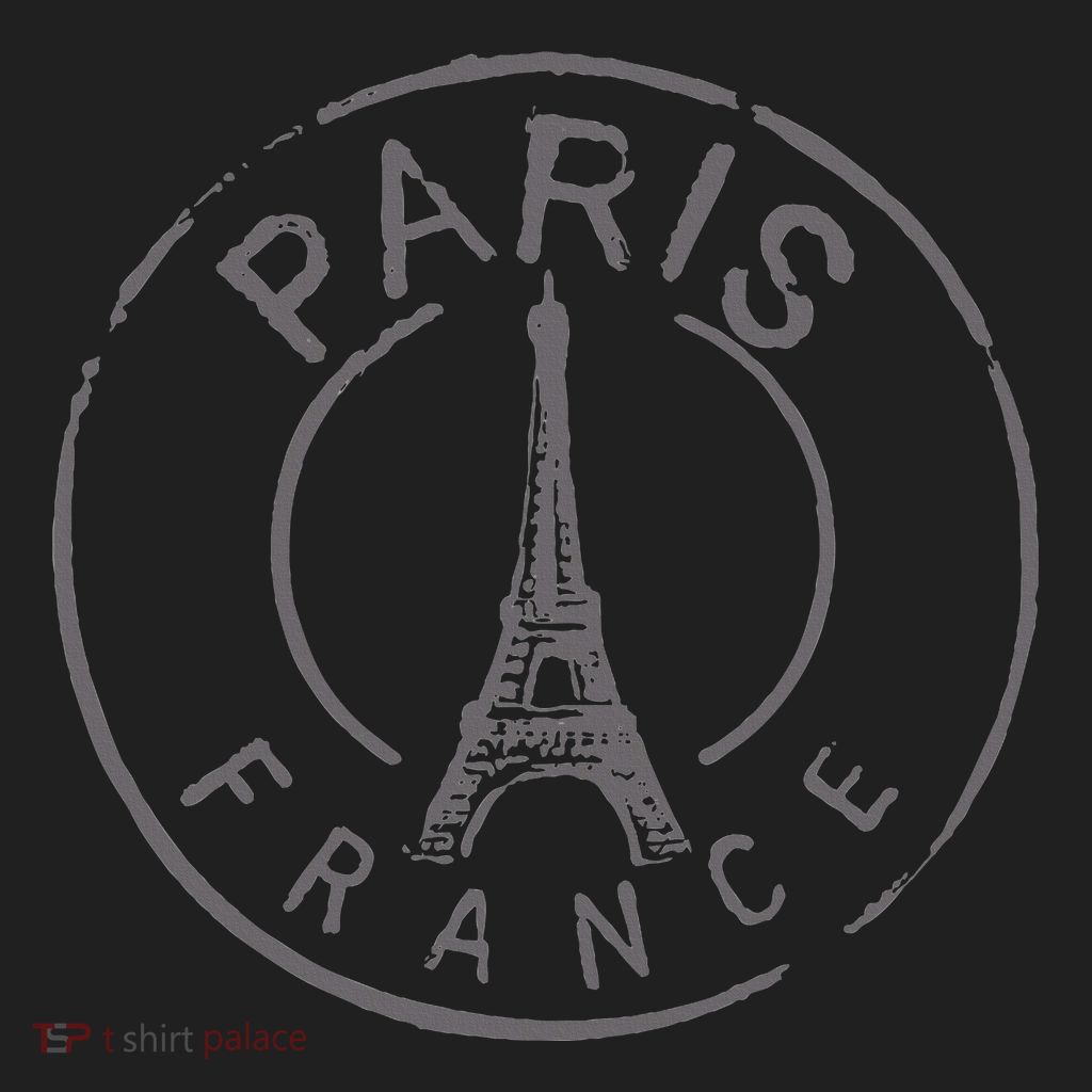 Retro Paris France Eiffel Tower Love Beanie | TShirtPalace