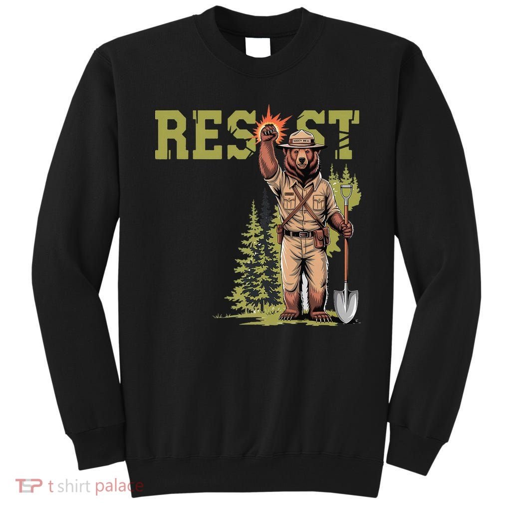 Resist Save Our Parks Alt US National Parks Women Sweatshirt | TShirtPalace