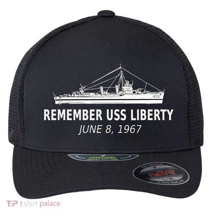 Remember USS Liberty June 8 1967 Flexfit Unipanel Trucker Cap ...