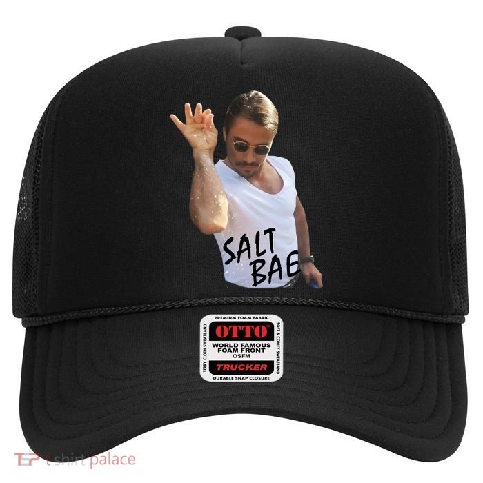 Salt Bae Funny Photo Meme Trucker Hat | TShirtPalace
