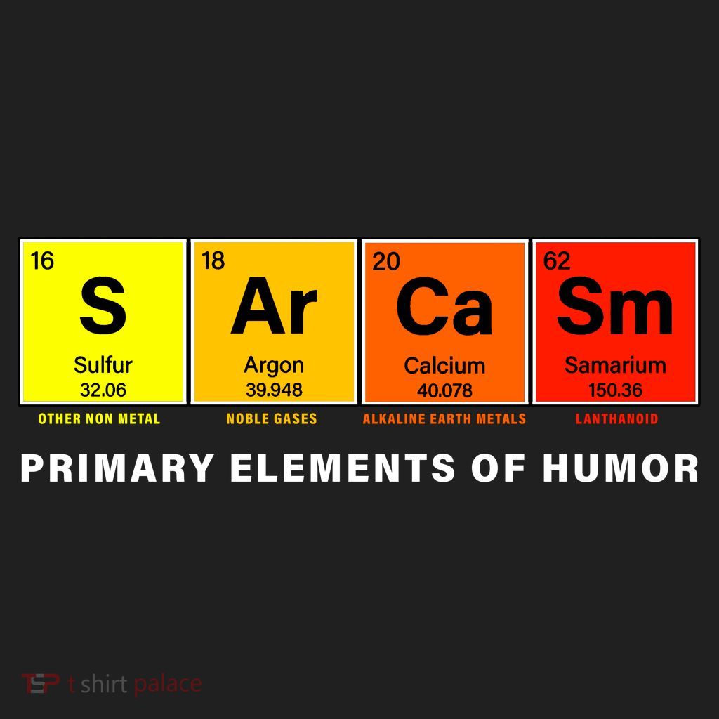 Sarcasm Primary Elements of Humor Hat | TShirtPalace