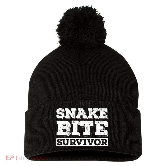 Snake Bite Survivor Venomous Cottonmouth Timber Rattlesnake Pom Pom ...