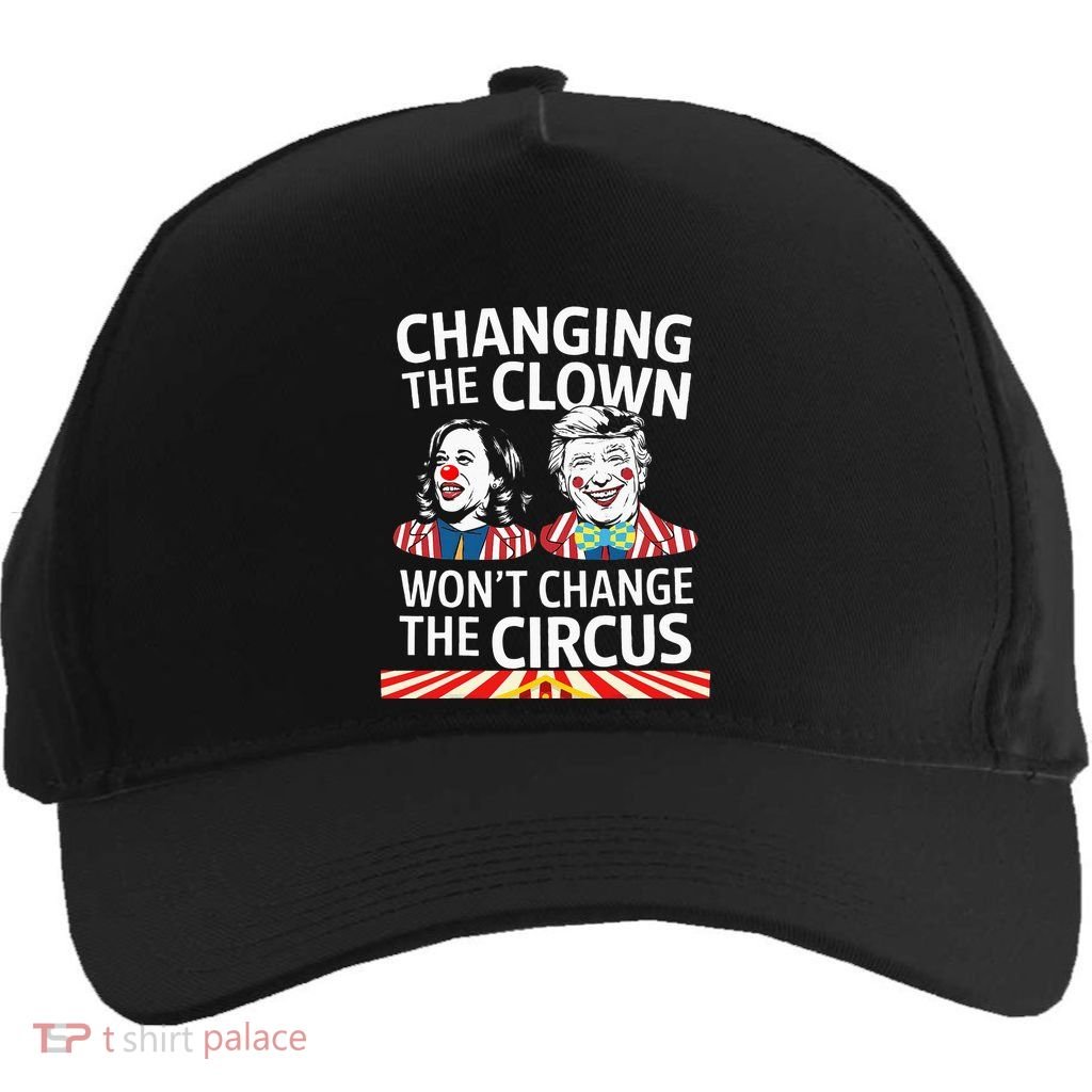 Same Circus Different Clown Political Kamala And Trump Five-Panel ...