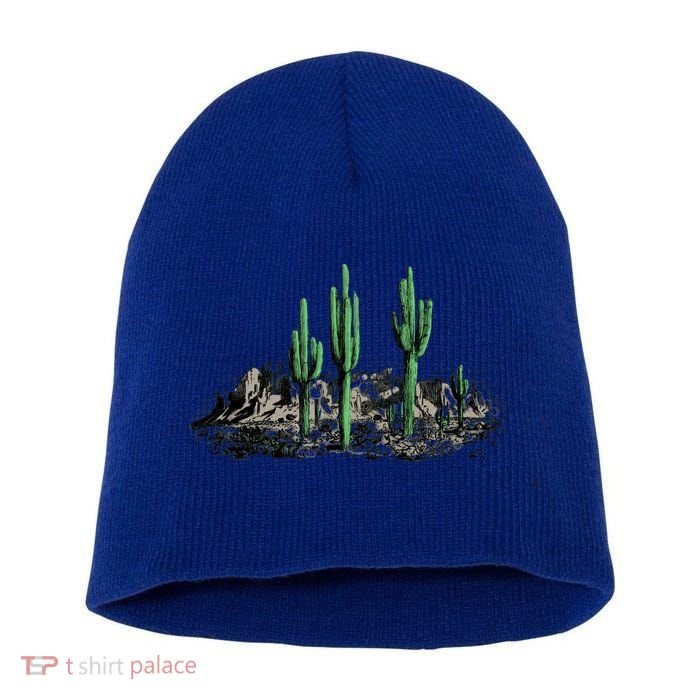 Saguaro Cactus Retro Desert Saguaro Cactus Western Nature Gift Short ...