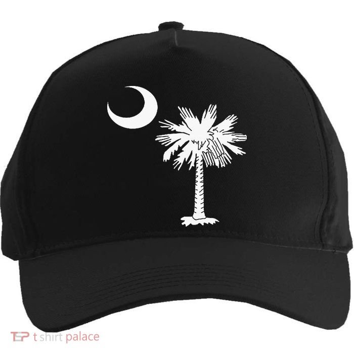 South Carolina State Flag Palmetto Tree Crescent Moon Sc Five-Panel ...