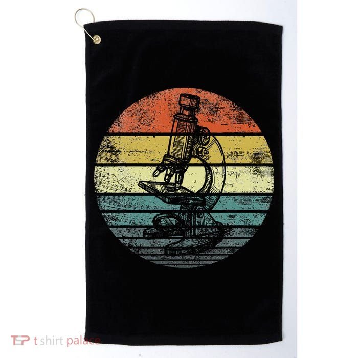 Science Gifts Sunset Scientist Microscope Microscopy Golf Towel ...
