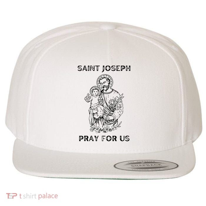 Saint Joseph All Saints Day St Joseph Catholic Wool Snapback Cap ...