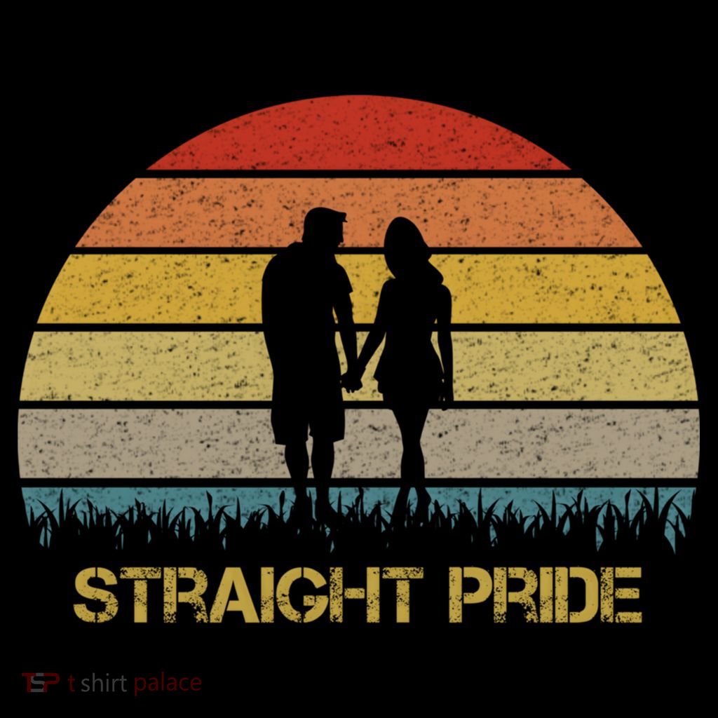 Straight Pride Heterosexual Pride Ornament | TShirtPalace