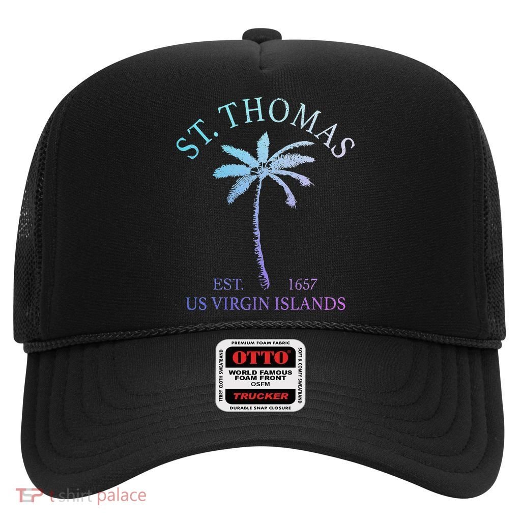 St. Thomas Us Virgin Islands Usvi Vintage Hat