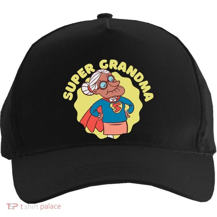 Super Grandma Five-Panel Snapback Cap | TShirtPalace